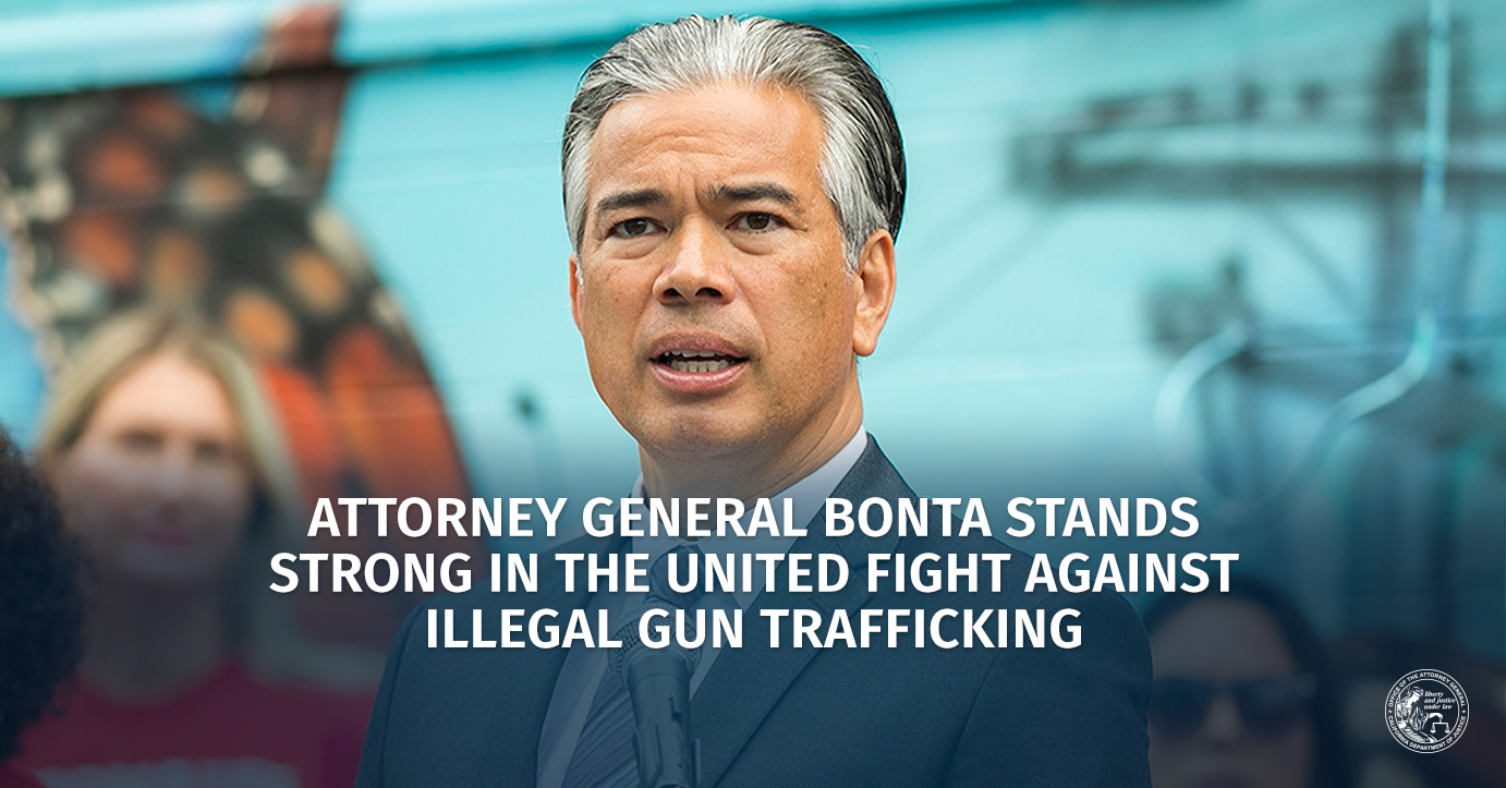 Attorney General Bonta Stands Strong In The United Fight Against